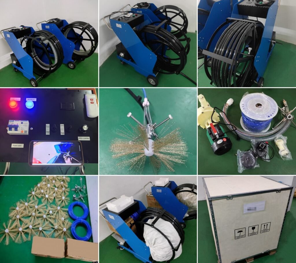 Intelligent Cleaning Robot Kitchen Vertical Duct Cleaning Robot ...
